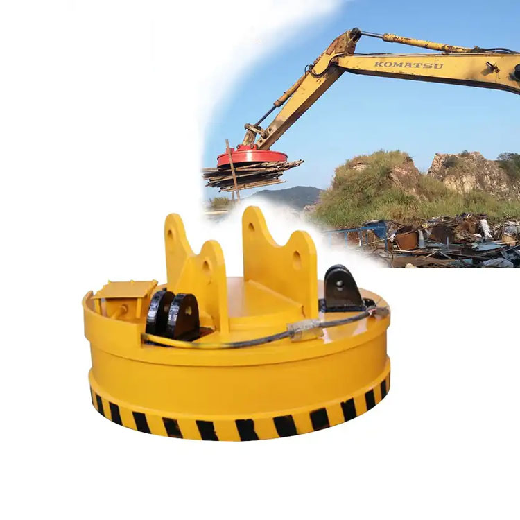 NAM CHÂM NÂNG ĐIỆN DÙNG CHO MÁY XÚC MÁY CẨU